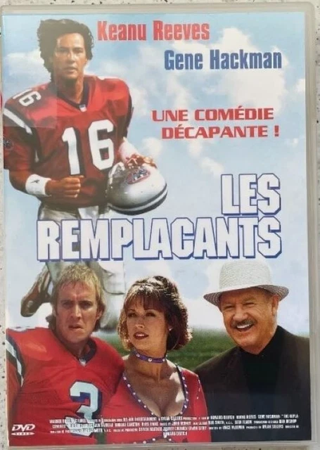 LES REMPLAÇANTS DVD keanu reeves gene hackman comme neuf envoi protégé ...
