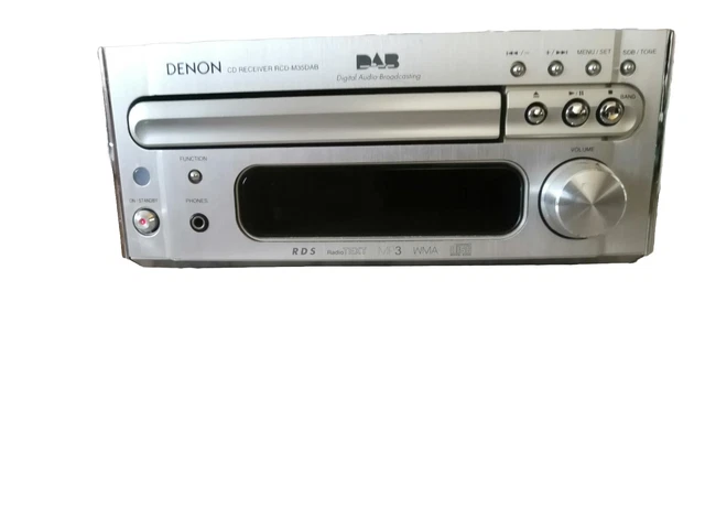 DENON RCD-M35DAB MICRO CD DAB Hi-Fi - Shelf System - Amplifier - Fully ...