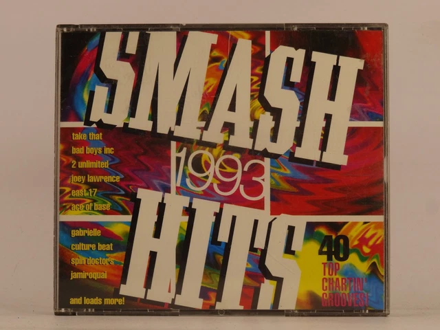 VARIOUS ARTISTS SMASH HITS 1993 (2XCD) (Z36) 20+ Track CD Album Picture ...