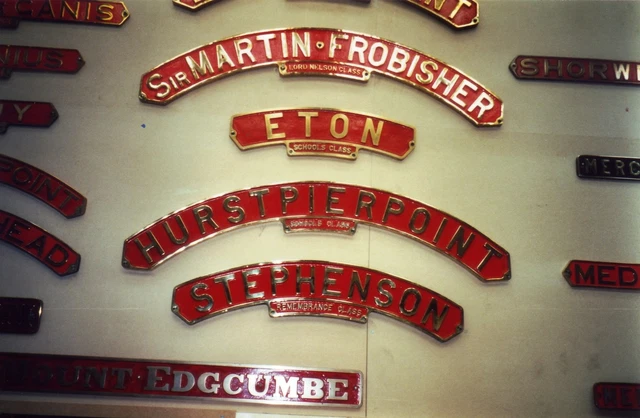 PHOTO STEAM LOCO nameplate 6X4 4 SR Nameplates Ref (73) £2.65 - PicClick UK