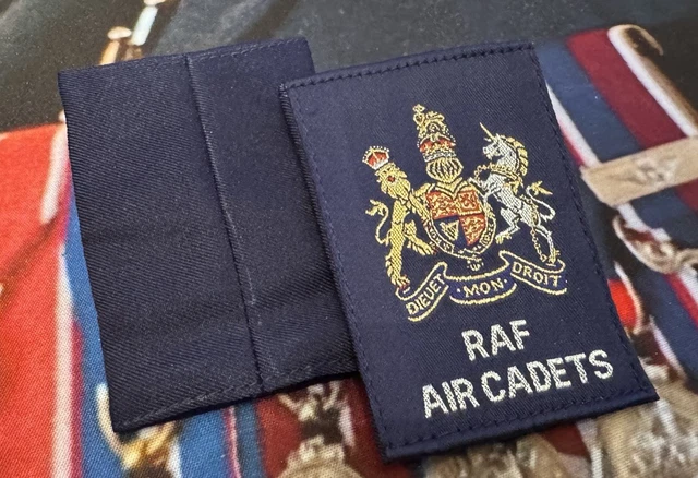 ROYAL AIR FORCE Air Cadets Warrant Officer Rank Slides PREMIUM £16.15 ...