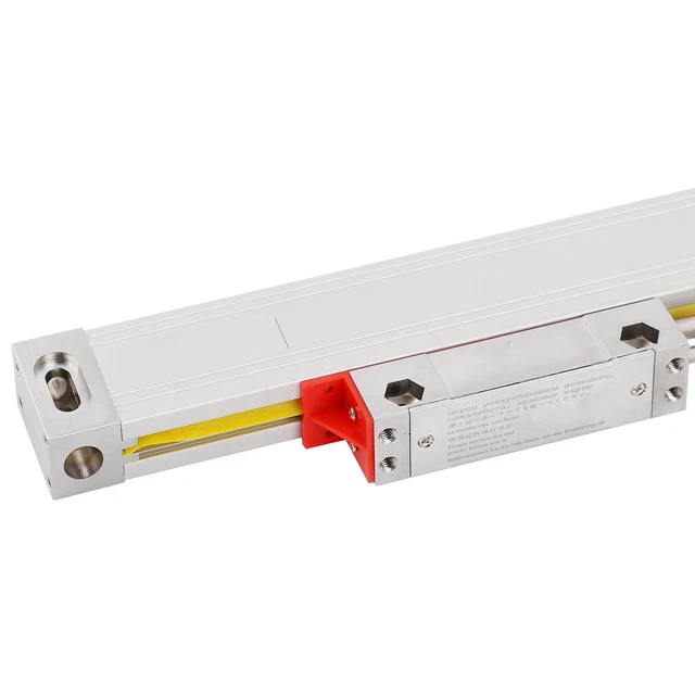 LINEAR SCALE ENCODER Accuracy 5μm Grating Ruler Sensor For Lathe DC5V ...