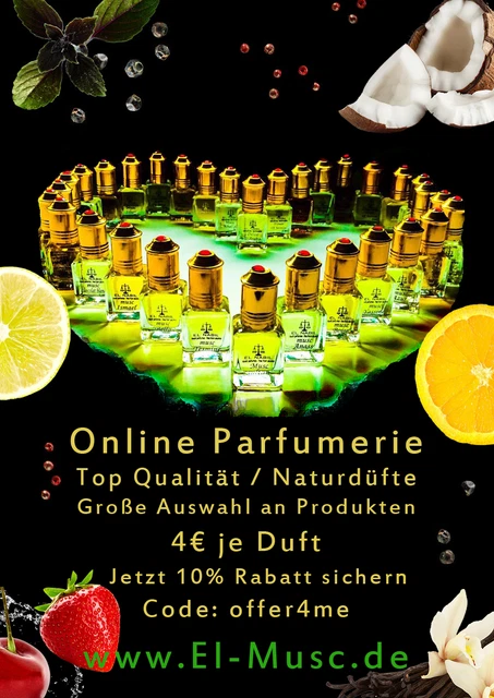 MUSC COCO 5ML Parfum Duft - El-Nabil Misk El-Musc Parfüm-Öl für Mann ...