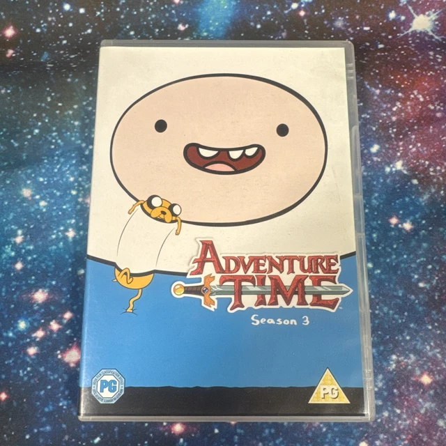 ADVENTURE TIME SEASON 3 Three DVD Set The Complete Third Series Region ...