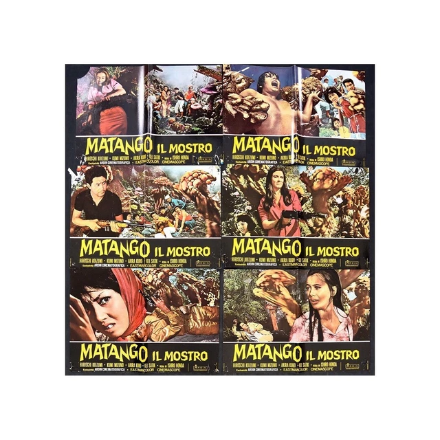 PHOTOBUSTES MATANGO LE Monstre Ishirō Honda Toho Akira Kubo Satik F24 ...