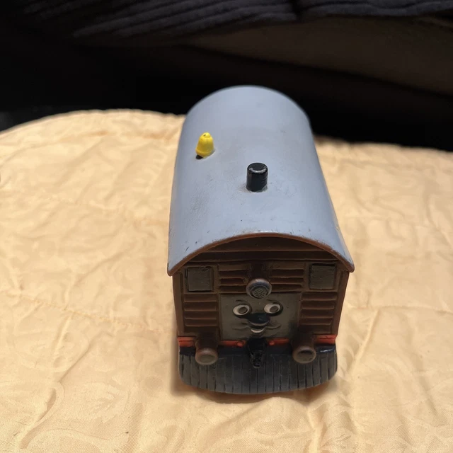 VINTAGE TOBY FROM THOMAS THE TANK ENGINE Britt Allcroft Bath Rubber Toy ...