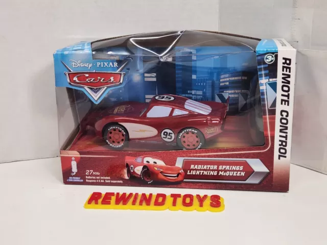 DISNEY PIXAR CARS LIGHTNING MCQUEEN Tyco RC 27 MHz Remote Radio Control ... DISNEY PIXAR CARS LIGHTNING MCQUEEN Tyco RC 27 MHz Remote Radio Control ...