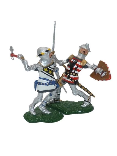 WILLIAM BRITAINS KNIGHTS Sir Rowland Leinthall and Robert D'estoutville ...