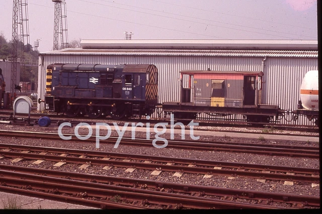 ORIGINAL DIESEL RAILWAY 35mm Slide 08840 Plymouth Laira TMD 1989 £1.25 ...