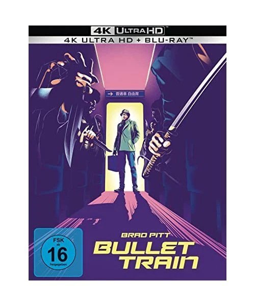 BULLET TRAIN - SteelBook (4K Ultra HD) (+ Blu-ray), Pitt, Brad EUR 32 ...