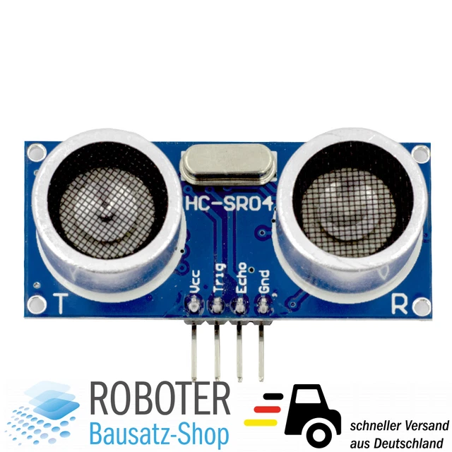 HC-SR04 ULTRASCHALLSENSOR ENTFERNUNGSMESSER Abstandsmesser Arduino Raspberry Pi EUR 3,43 ...