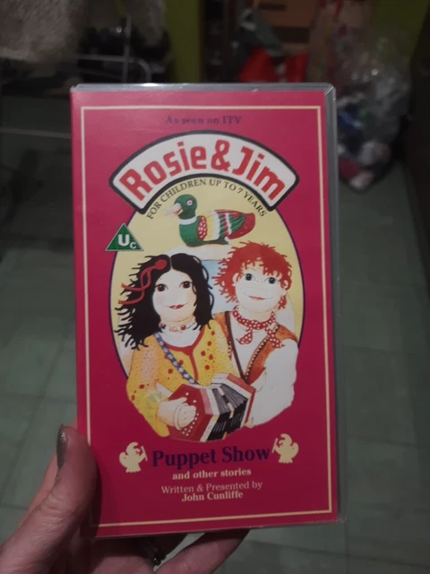 ROSIE & JIM Vhs Puppet Show Vintage Retro TV Programme £8.99 - PicClick UK