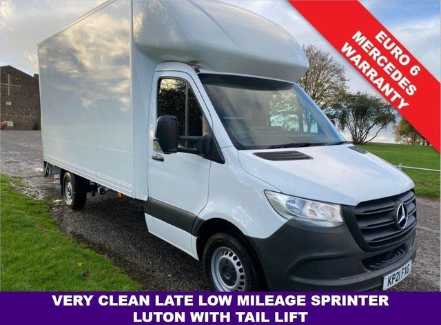 2021 MERCEDES-BENZ SPRINTER 2.1 314Cdi 3.5t. Lwb Progressive Luton Tail ...