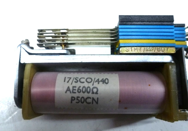 GPO STROWGER 3000 Type Relay With 600 Ohm Coil £4.37 - PicClick UK