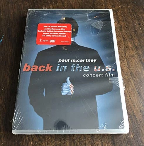 PAUL MCCARTNEY-BACK IN the Us DVD £12.25 - PicClick UK