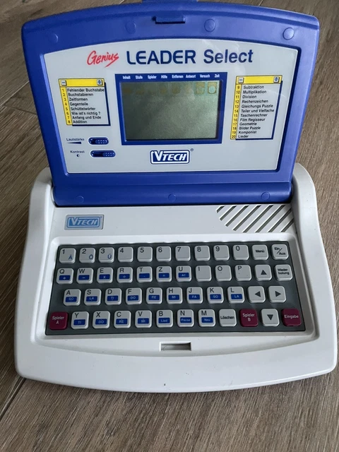 VTECH GENIUS LEADER Select Lerncomputer 5 bis 8 Jahre EUR 4,50 ...