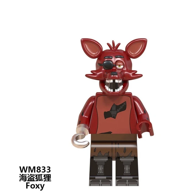 FIVE NIGHTS AT Freddy’s Foxy Game WM Blocks Mini Figure £4.00 - PicClick UK
