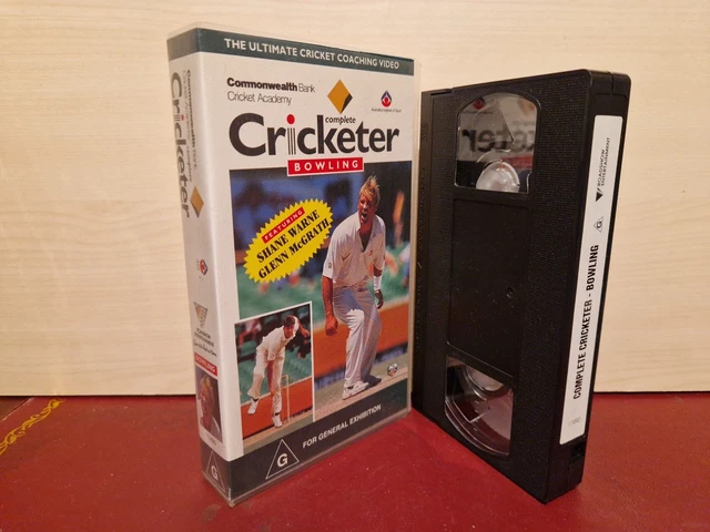 COMPLETE CRICKETER - Bowling - Cricket - AUSTRALIAN PAL VHS Video Tape ...