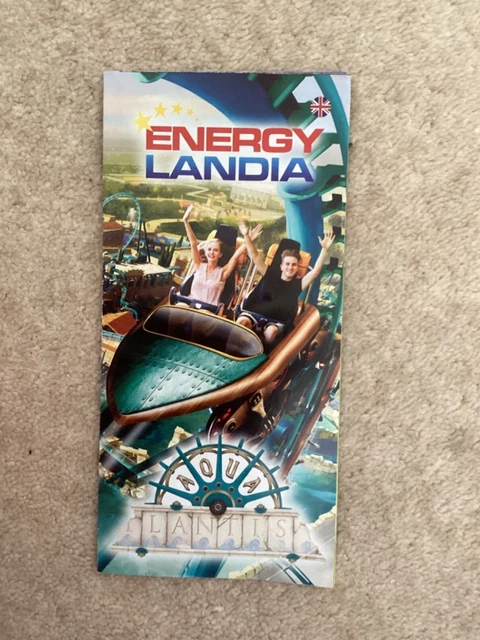 ENERGYLANDIA 2022 THEME Park Map - English Version Polish Theme Park ...