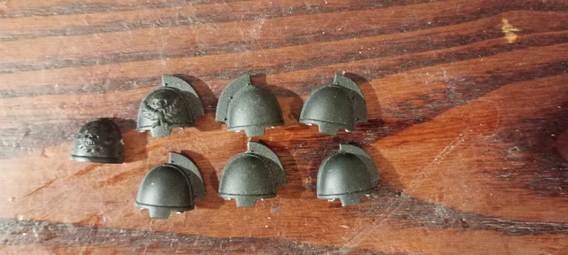 WARHAMMER 40K BITS - Space Marine Pauldrons -Agressors/Techmarine ...