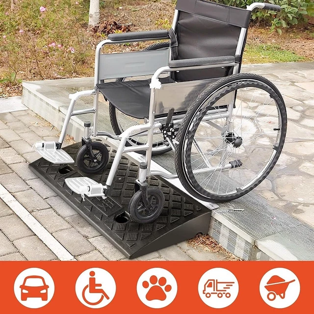 KERB CURB RAMP Vehicle Driveway Slope Garage Ramps Car Wheelchair ...
