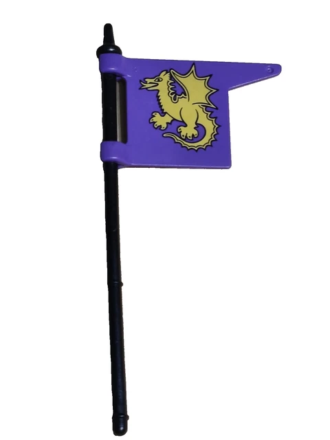 PLAYMOBIL MÂT DRAPEAU Chevalier Médiéval Dragon Chevaliers Médiévaux ...