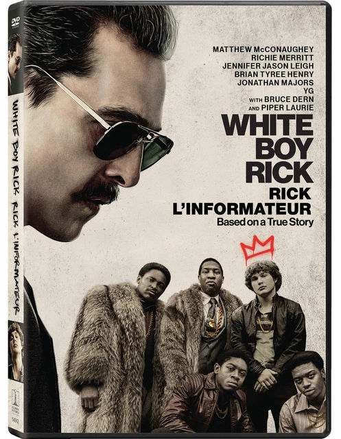 WHITE BOY RICK (Bilingual) (DVD) Matthew McConaughey Richie Merritt Bel ...