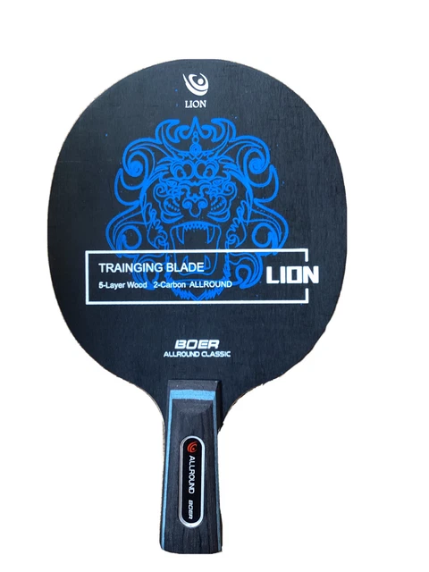 BOER TRAINING BLADE 5-Layer Wood 2-Carbon ALLROUND LION £5.00 - PicClick UK