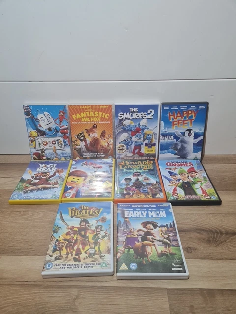 CHILDREN'S DVD BUNDLE x 10 Including Animation Classic Kids Movies £7. ...