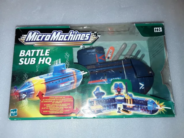 MICROMACHINES HASBRO BATTLE Sub HQ 2002 Micro machines EUR 149,99 ...
