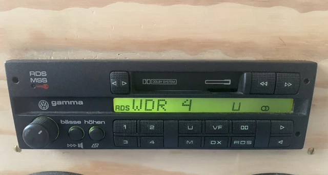 ORIGINAL VW GAMMA III Autoradio Golf GTI GTD VR6 16V Scirocco ...