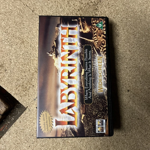 LABYRINTH VHS TAPE £0.99 - PicClick UK