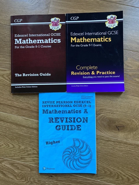 REVISE AND PRACTICE Edexcel International GCSE Maths 3 Book Bundle ...