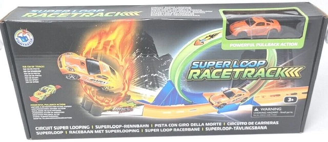 FUNTASTIX SUPER LOOP Racetrack - Fn010 Car Pullback Toy Vehicle Race ...