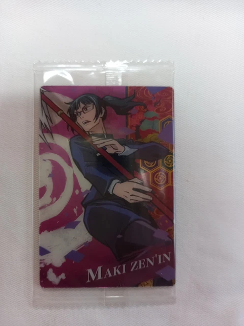 COLLECTABLE SEALED MAKI Zenin Jujutsu Kaisen Card EUR 10,37 - PicClick IT