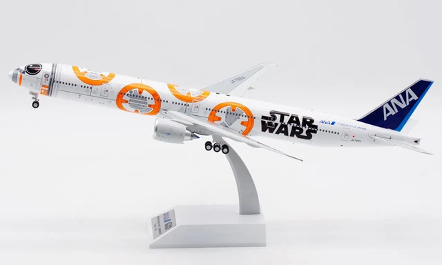 1:200 AVIATION ANA BOEING B777-300ER Passenger Airplane Diecast Plane ...
