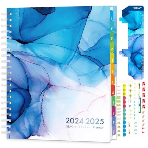 TEACHER PLANNER 2024-2025, Weekly and Monthly Planners 2024-2025 for ...