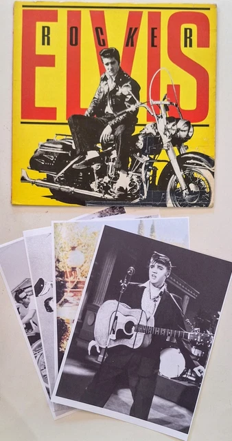 ELVIS PRESLEY &ROCKER& VINTAGE 1984, RCA AFM1-5182 50e ANNIVERSAIRE, LP ...