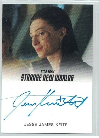 STAR TREK STRANGE New Worlds Season Two autograph auto card Jesse James ...