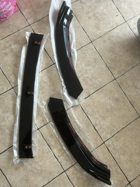 VW GOLF MK7 Tdi front splitter £45.00 - PicClick UK