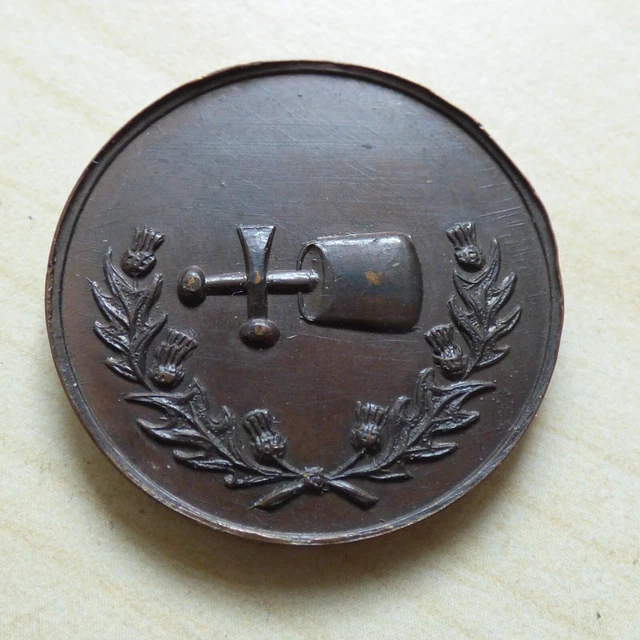 MASONIC COPPER TOKEN Coin They Received Every Man A Penny Mark ...