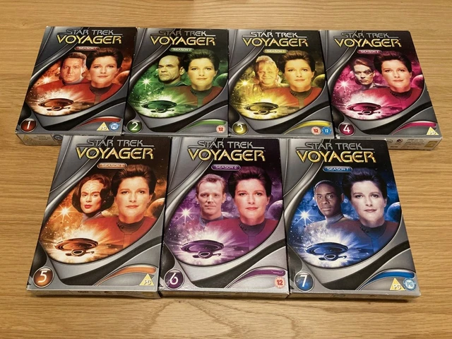 STAR TREK VOYAGER: Complete Seasons 1 - 7 DVD Box Set Collection £49.99 ...