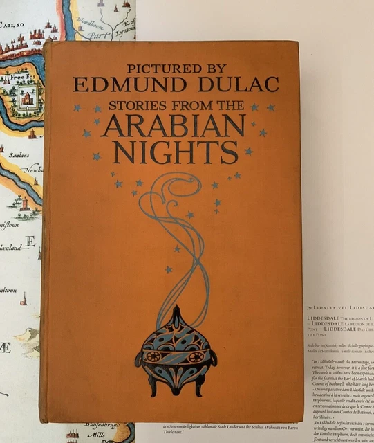 STORIES FROM THE Arabian Nights, Edmund Dulac Illustrations, Laurence ...