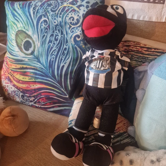 RARE NEWCASTLE UNITED Football Club Mascot Monty Magpie Plush / 16 ...