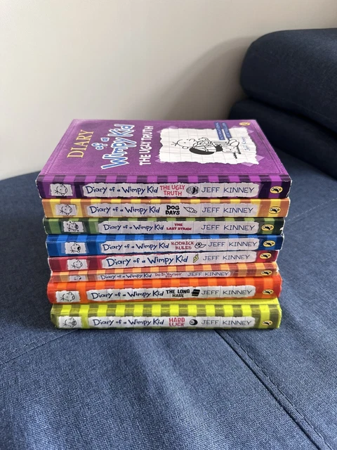 DIARY OF A Wimpy Kid 8 Book Bundle £14.75 - PicClick UK