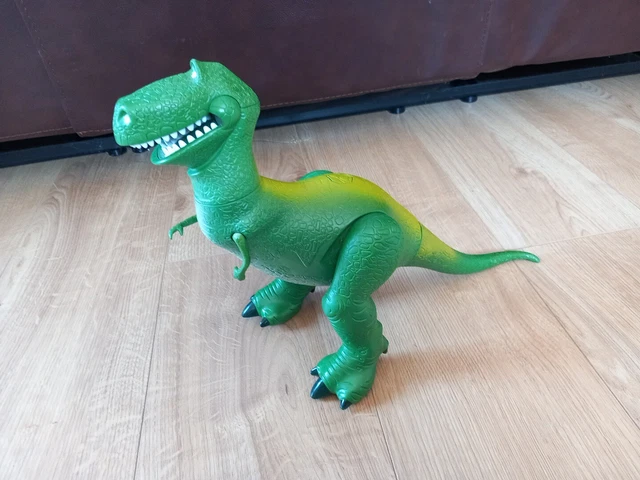 DISNEY PIXAR 2011 Mattel Toy Story Talking Rex Dinosaur Figure Moving ...