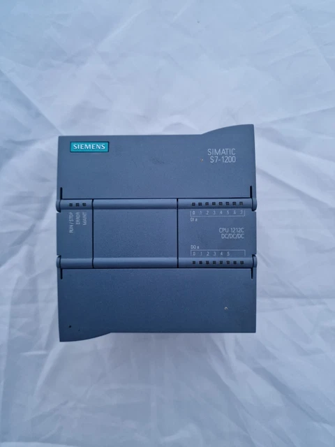 SIEMENS SIMATIC S7-1200, Cpu 1212C Dc/Dc/Dc, 6Es7 212-1Ae40-0Xb0, Fs04 ...