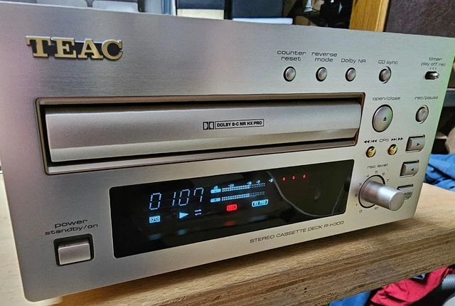 TEAC R-H300 STEREO Auto Reverse Mini Cassette Deck EUR 78,00 - PicClick DE