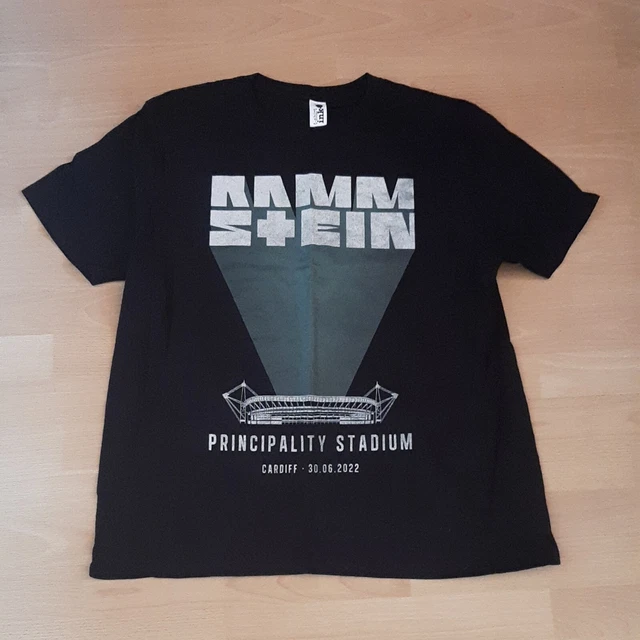 RAMMSTEIN EUROPE STADIUM Tour 2022 T-Shirt, Gr. XXL, limited, original ...