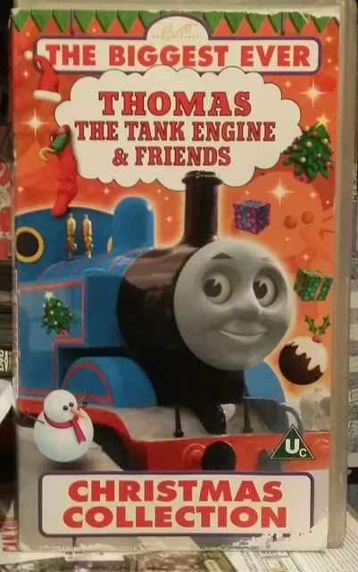 THE BIGGEST EVER Thomas The Tank Engine Christmas Collection VHS Video ...